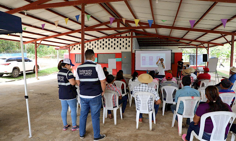 Defensoría participa en espacio de diálogo sobre el proyecto Río Indio ...